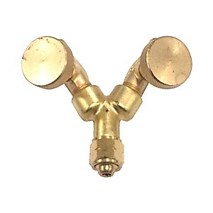 Two Hose Manifold, Y Shaped, for Fuel