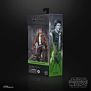STAR WARS The Black Series Han Solo (Endor) Toy 6-Inch Scale Return of The Jedi Collectible Action Figure, Kids Ages 4 and Up