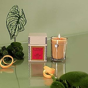 Votivo Red Currant 6.8 oz Aromatic Candle | Soy Wax Blend | Luxury Glass Jar Scented Candle & Box | Candles for Home Scented | Candle Gifts | Long Burning & Highly Scented