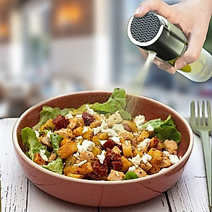 Uxoai Oil Sprayer for Cooking, Olive Oil Sprayer Mister, 100ml Olive Oil Spray Bottle, Air Fryer Vegetable Vinegar Oil Portable Mini Kitchen Gadgets for Baking, Salad, Grilling, BBQ, Roasting