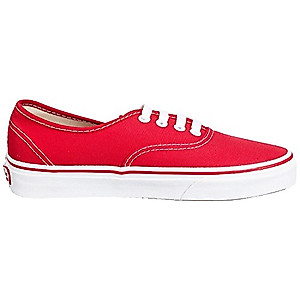 Vans Women's Authentic(tm) Core Classics, Red/White/Red, 7.5 Women/6 Men