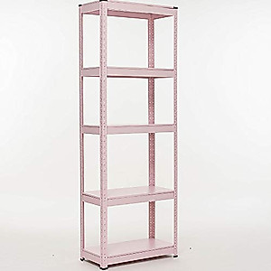Lomani 5-Shelf Adjustable Utility Shelf, Storage Rack, Organizer Shelf-PK