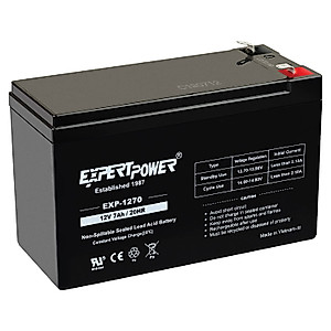 12V 7AH EXP1270 FIRST ALERT ADT ALARM BATTERY ExpertPower