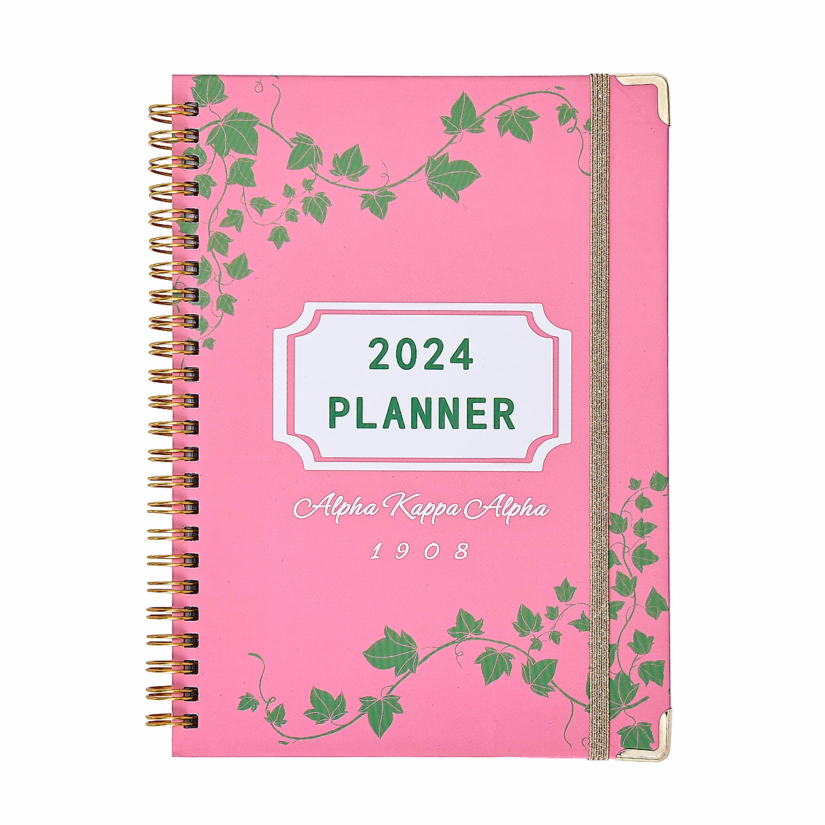 AKA Sorority 2024 Planner January 2024 - December 2024, Sorority Paraphernalia Weekly Monthly Planner for AKA Womens