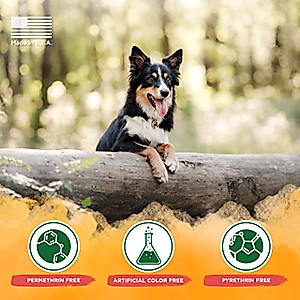 TropiClean Natural Flea and Tick Spray for Dogs & Bedding Maximum Strength Flea Spray for Home Family-Friendly & Safe Made in the USA 16oz