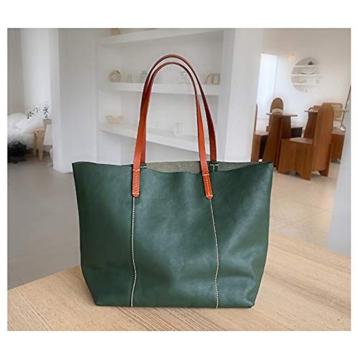 Ladies Leather Handbag Wallet Designer Tote Bag Top Tote Bag Daily Work Travel