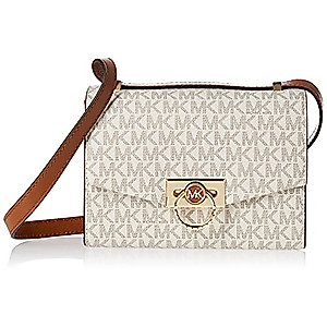 Michael Kors Ladies Hendrix Extra-small Logo Convertible Crossbody Bag - Cream