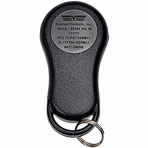 Dorman 99164 Keyless Entry Remote 3 Button Compatible with Select Chrysler / Dodge / Plymouth Models (OE FIX)