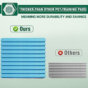 IMMCUTE Dog Pee Pads Extra Large, 36"x44", 30 Ct, Jumbo-Size Pee Pads for Dogs, Thicken Puppy Pads XL Pet Training Pads, Super Absorbent & Leak-Proof Pee Pads, Disposable Potty Pads for Dogs