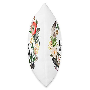 Teelaka Store 90 Years Loved, 90th Birthday Gifts for Women, Grandma Throw Pillow, 16x16, Multicolor