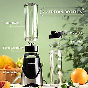 REDMOND Personal Blender & Toaster 2 Slice with LED Digital Countdown Timer Display