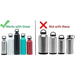 Water Bottle Lid Replacement for RTIC Water Bottles 16 Ounce (16oz), 20 Ounce (20oz) and 26 Ounce (26oz)