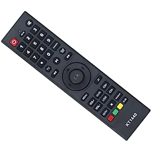 KT1440 Remote Control Replacement Supports for Haier CRT ATEC DTV Panda Parker TV Wentai DVD Gelec Soyea TV