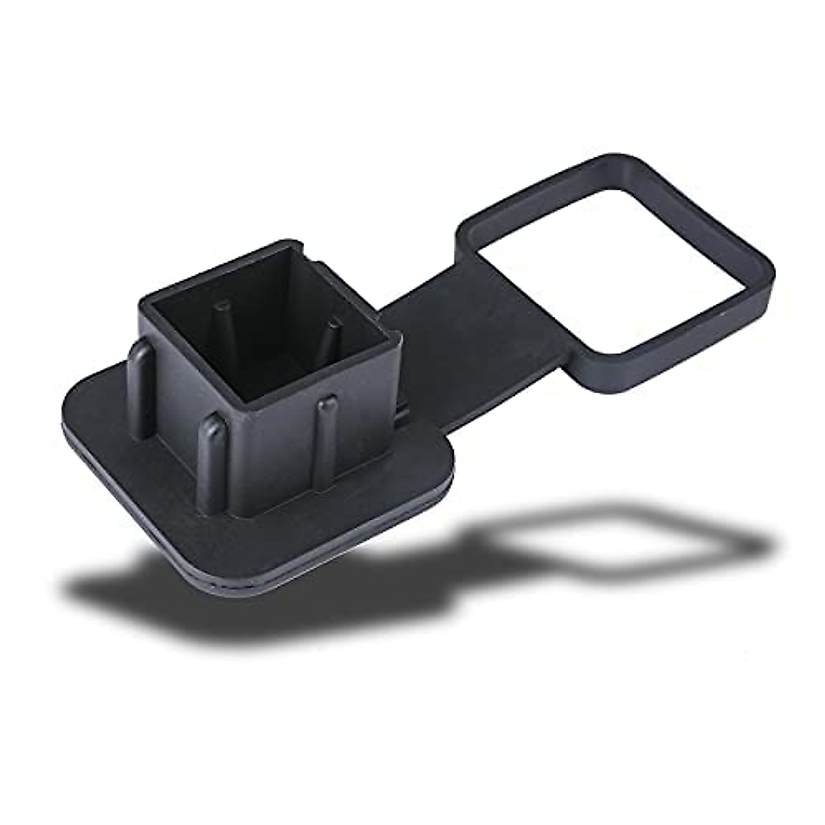 2" Hitch Cover Rubber Tow Trailer Receiver Tube Plug Cap 4-Way Flat Insert