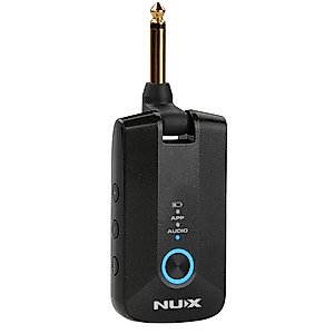 NUX Mighty Plug Pro MP-3 Headphone Amp for Guitar/Bass, Various Effects, Amp Modeling, IRs