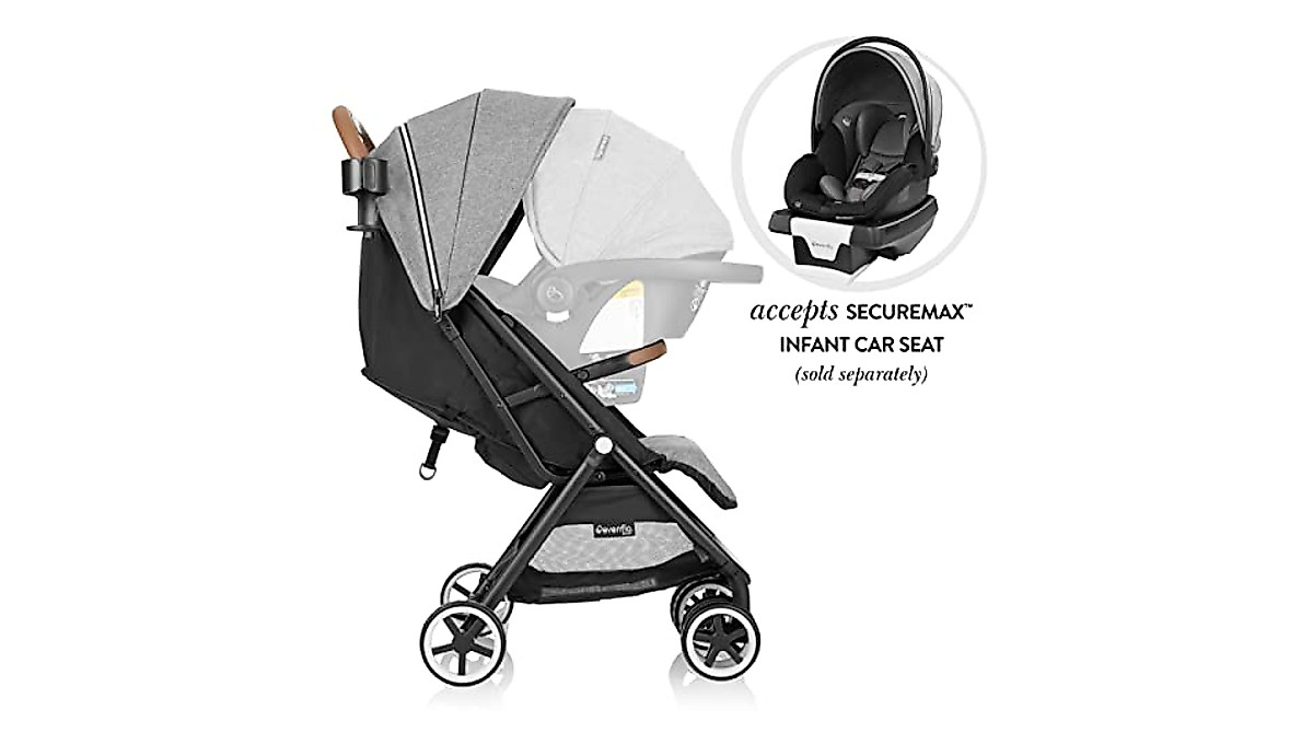 Evenflo GOLD Otto Self-Folding Stroller - Compact, Lightweight & Easy ...