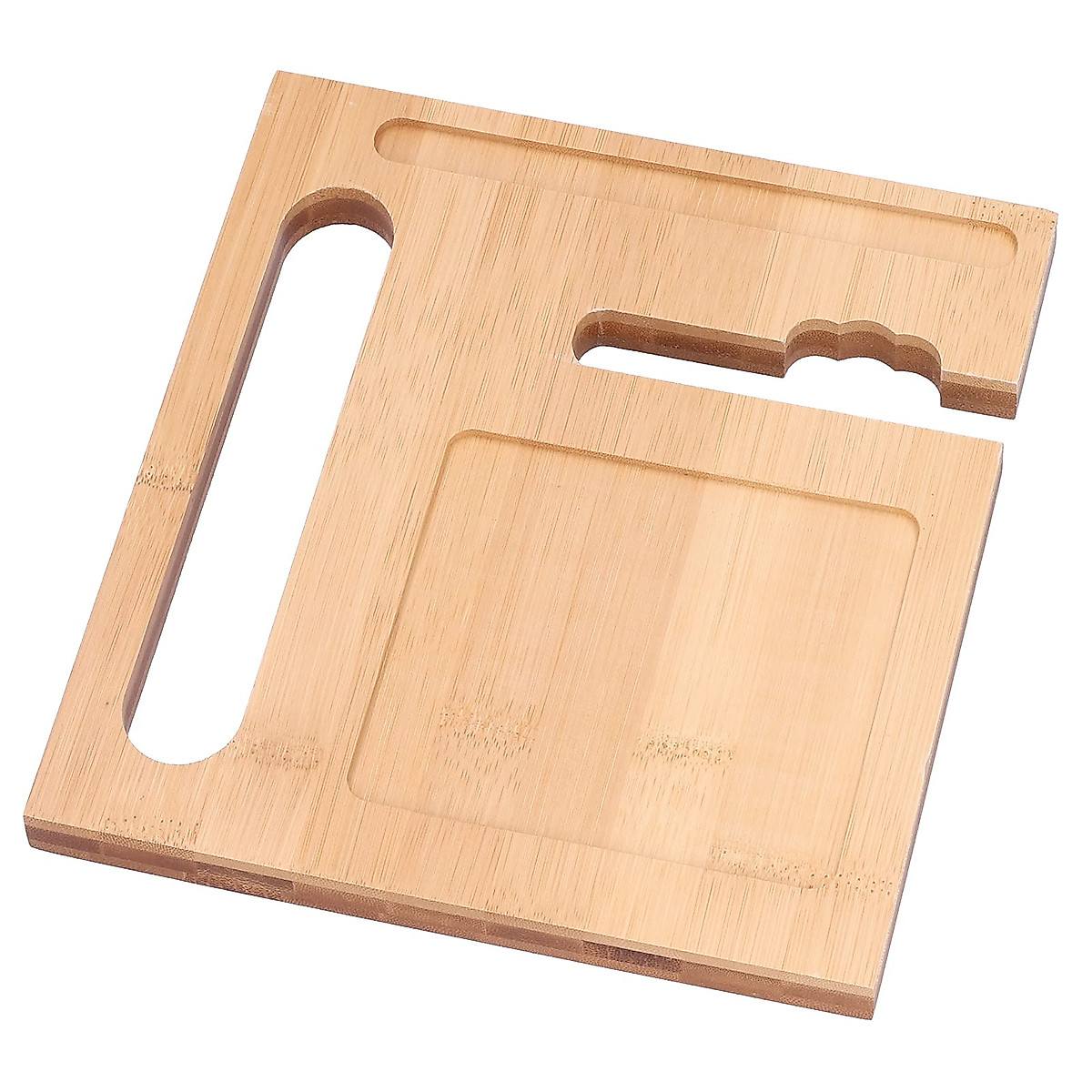 Wood Charger Dock Stand Nightstand Organizer for Men Multi Device Charging Station Wood Tablet Holder Desk Accessies for Smartphone Cellphone Watch Pad