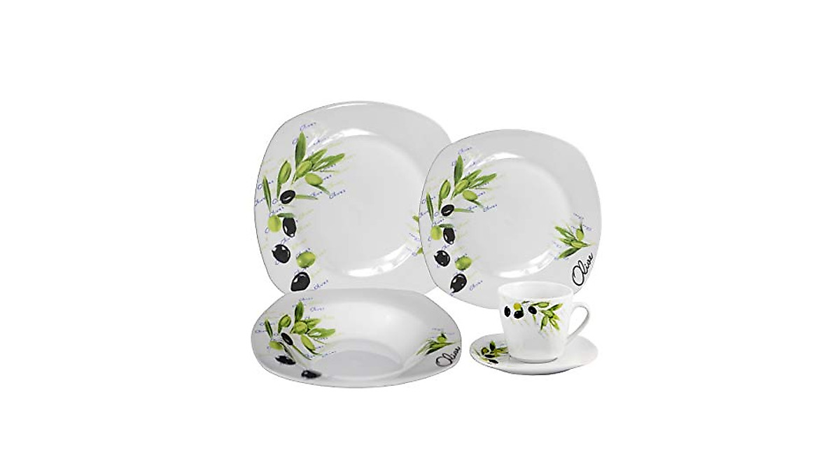 Olive Dinnerware Set - 20 Piece Service for 4