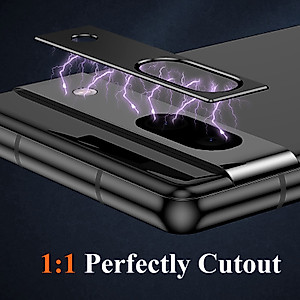 YWXTW Designed for Google Pixel 7a Camera Lens Protector, [4TH Gen Upgrade] Case Friendly Easy Installation Ultra Thin Metal Tempered Glass Back Camera Screen Protector Lens Cover