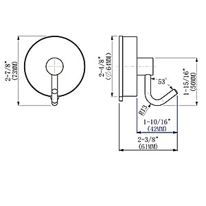 WODMB 4 PCS Black Vacuum Suction Cup Hook Punch-Free Wall Hangers Towel Keys Coat Shower Hook Home Bathroom Accessories (Color : D, Size : 1)