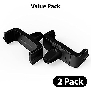 GOOSPERY [2-Pack] Universal Car Phone Mount with Air Vent Clip Hands Free Cradle Holder for Automobile Compatible with iPhone, Galaxy, Huawei, Xiaomi, Google, OnePlus, and Most Smartphones