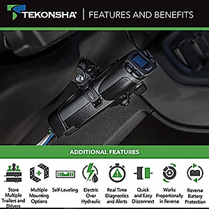 Tekonsha 90195 P3 Electronic Brake Control , silver, Single