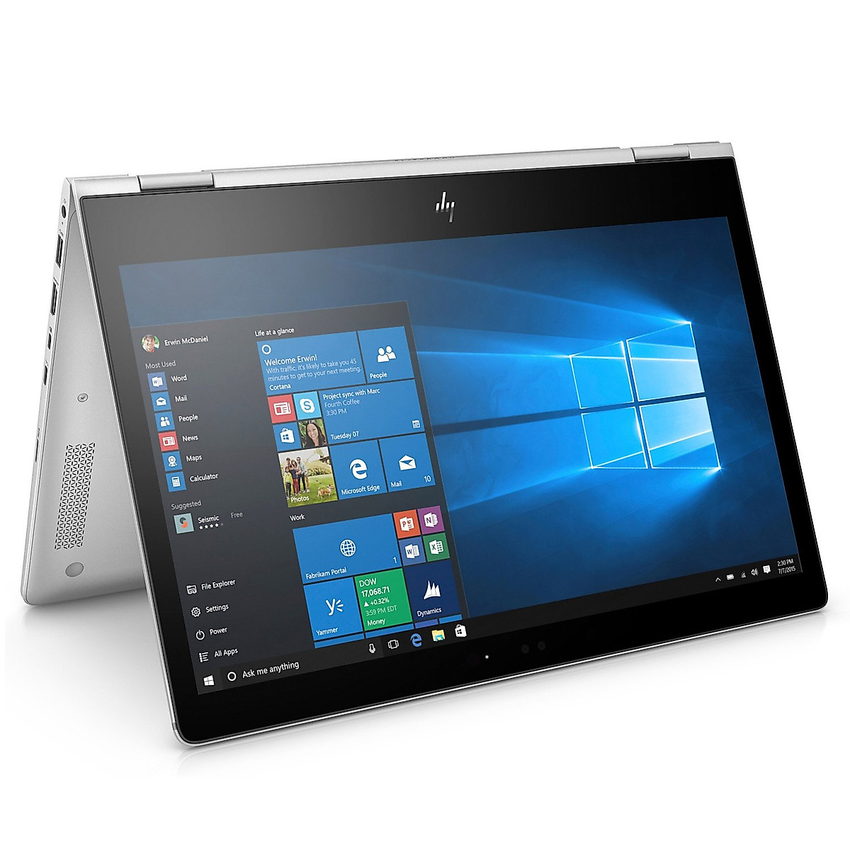 HP 2LF68US#ABA EliteBook x360 1030 G2 Laptop, 13.3"