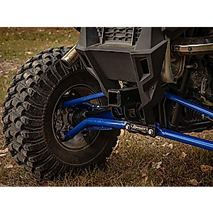 SuperATV Rear Receiver Hitch for 2020+ Polaris RZR PRO XP/PRO XP 4 | Black | Fits Standard 2" Attachments | Includes Cotter Pin and Hitch Pin | Max Towing Capacity 1500 Pounds