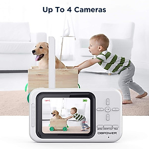 DBPOWER Additional Camera for Video Baby Monitor System (Only for BMO-X1)