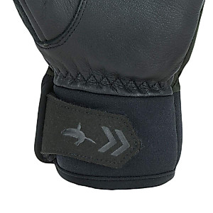 SEALSKINZ Unisex Waterproof All Weather Hunting Glove, Olive Green/Black, XX-Large