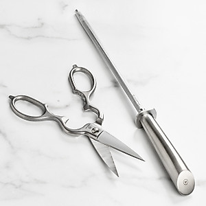 Wusthof Classic Ikon Creme 10 Piece Knife Set with Acacia Block