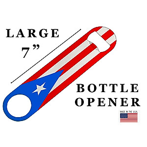 Puerto Rico Flag Speed Bottle Opener Heavy Duty Gift PR