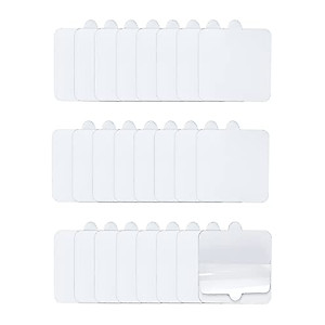 24 PCS Flea Trap Refills Square Glue Boards Compatible with Terro T230 T231 Indoor Flea Trap, 6" Replacement Sticky Pads Fits Square Flea Bed Bug Traps for Inside Your Home
