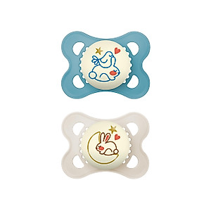 MAM Day & Night Pacifier, 0-6 Months, Boy, 3 Pack