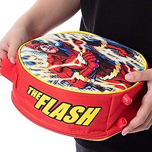DC Comics Flash Lunch Box Soft Kit Insulated Cooler Circle Bag