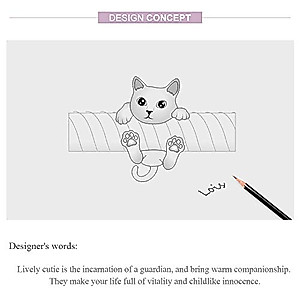 WOSTU 925 Sterling Silver Cat Kitty Charms For Bracelets For Women Fit Bracelets