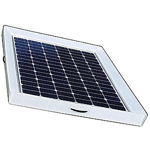 Natural Current NC120WDYIKIT Home and Garden Boat RV Solar Panel with DYI Solar Water Floating or Ground Hillside Casing Installation Setup Kit, 120W