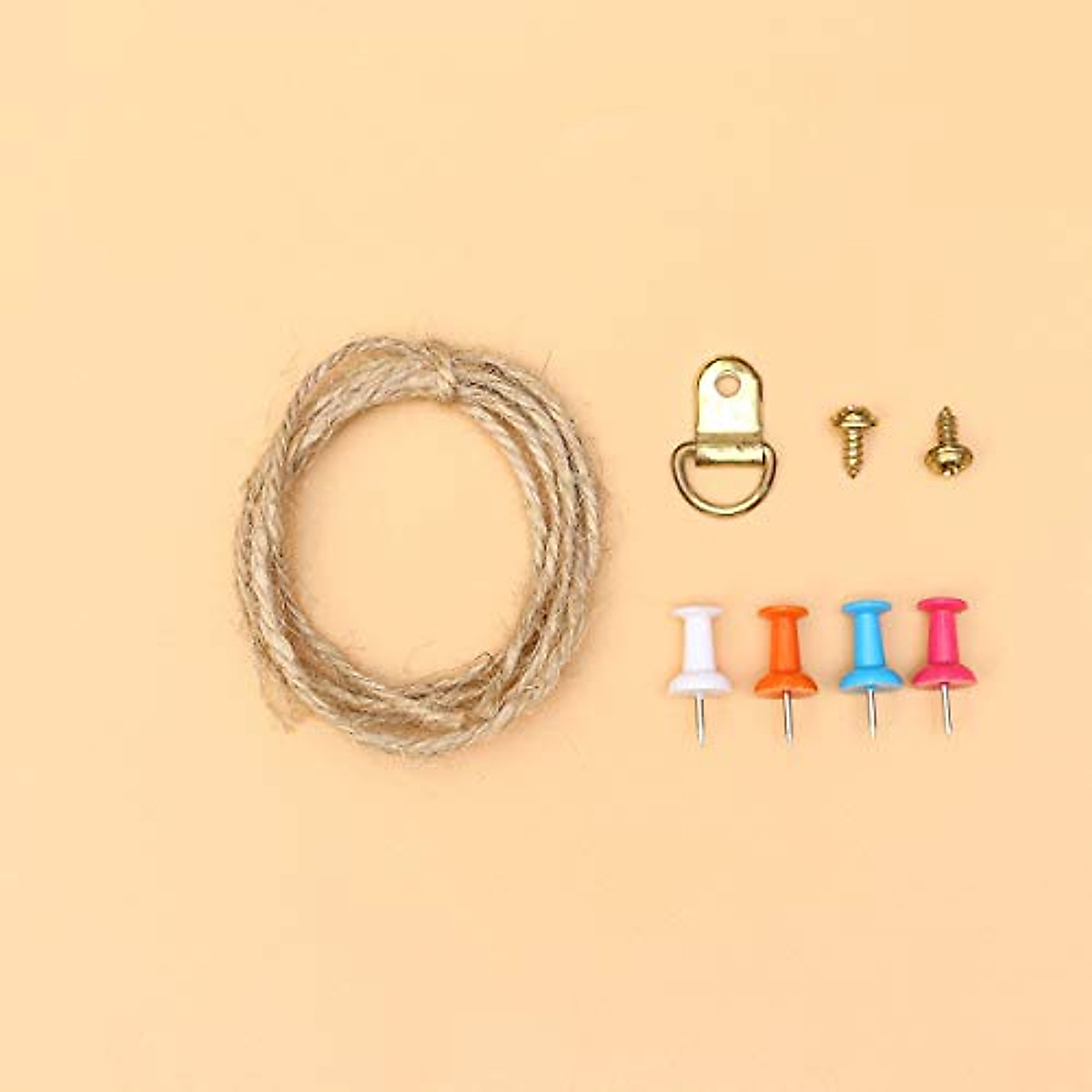 Practical Photo Wall Board Bulletin Board Message Boards Wooden Notice Board Photography Background Wall Props for Home Office (Light Brown)