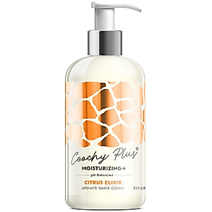 IntiMD Coochy Plus HydroLock Moisturizing+ 3-Steps Kit Intimate Shave Gift Set: Nouria Pre-Shave Elixir Oil + Coochy Plus Shave Cream Citrus Elixir + Coochy Plus After Shave Protection Mist