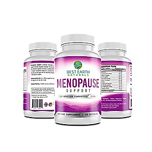 Menopause Support for Hot Flashes, Mood Swings, Night Sweats, Healthy Hormone Levels and More. Made with Black Cohosh, Chasteberry & More