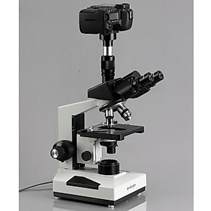 AmScope CA-CAN-SLR-III NEW Canon SLR / D-SLR Camera Adapter for Microscopes - Microscope Adapter