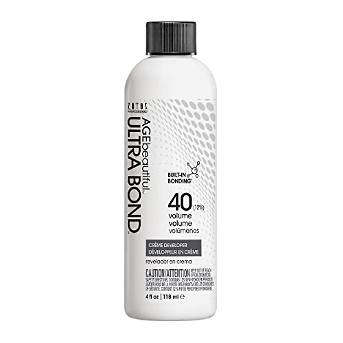 ULTRA BOND 40 Volume Hair Developer with Built-in Bonding to Strengthen & Protect Hair, 4 Fl Oz