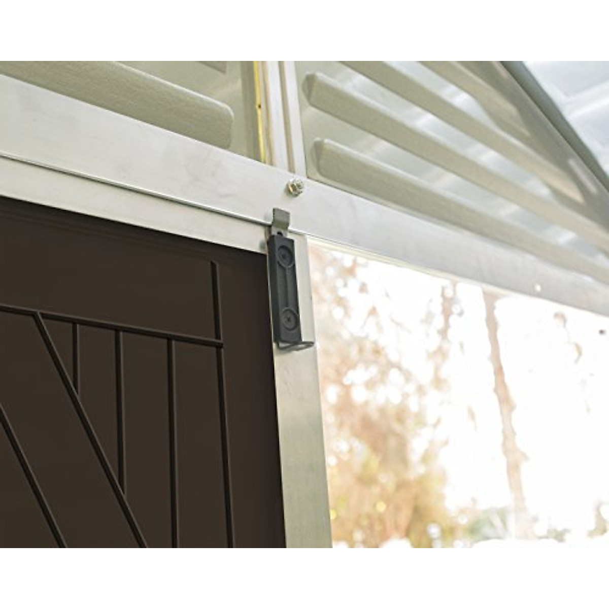 Palram - Canopia SkyLight 8' x 12' Storage Shed - Tan