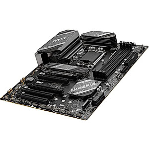 MSI B760 Gaming Plus WiFi Gaming Motherboard (Supports 12th/13th Gen Intel Processors, LGA 1700, DDR5, PCIe 4.0, M.2, 2.5Gbps LAN, USB 3.2 Gen2, Wi-Fi 6E, ATX)