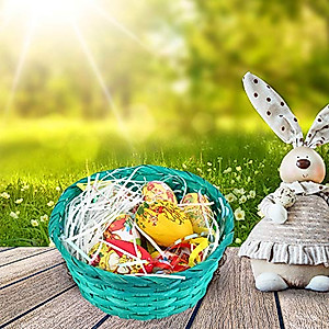 Kolewo4ever 1LB basket filler Iridescent Paper Shred Filler Shreds Plastic Paper Shred Filler Gift Basket Filler for Easter Gift Wrapping & Basket Filling DIY Crafts Supplies Accessories