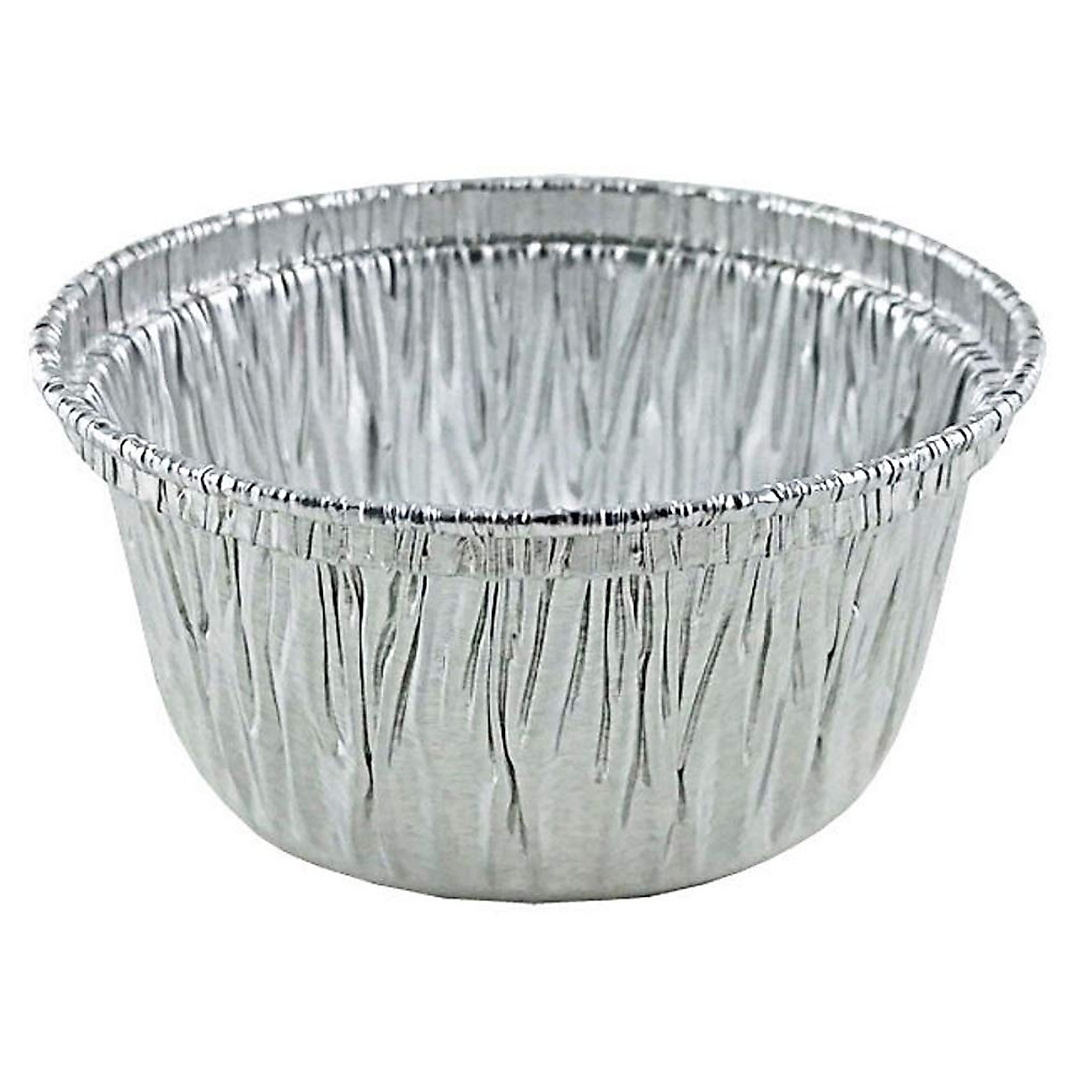Handi-Foil 4 oz. Aluminum Foil Utility/Muffin/Cupcake Ramekin Cup - Heavy Duty (Pack of 50)