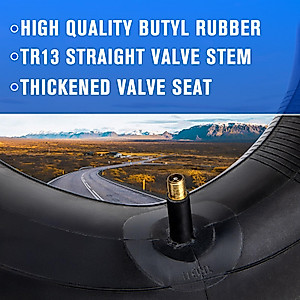 20x10-8,20x8-8,20x10.00-8,20x8.00-8 Premium Replacement Tire Inner Tubes(2 Packs)，for Riding Mower Lawn Tractor Snow Blower Golf Cart Garden Trailer,with TR13 Straight Valve Stem, by NAKAO