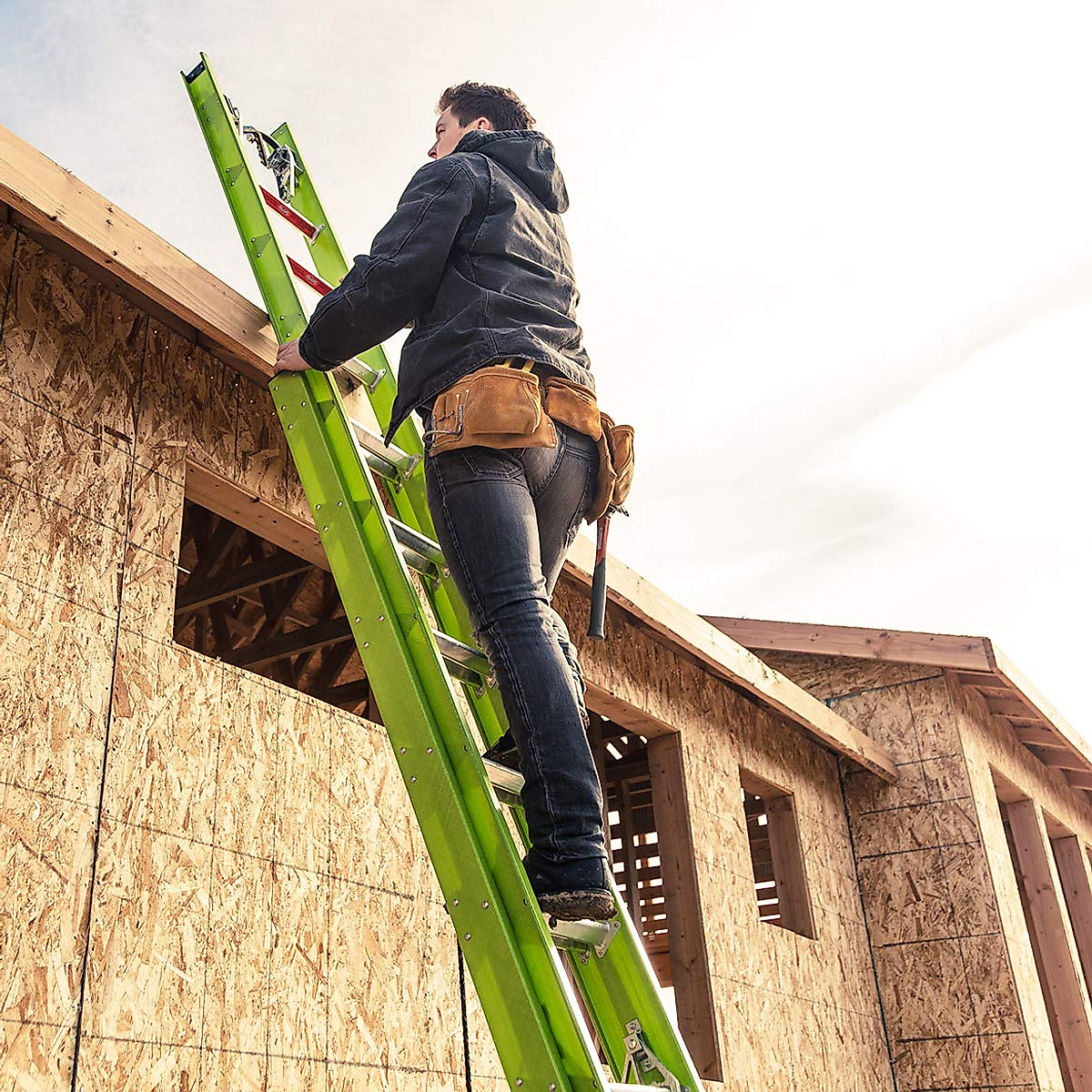 Extension Ladder, 375 lb. Load Cap, Type IAA