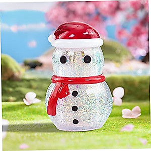 FAVOMOTO Resin Jar Molds 4 Sets Snowman Jar Mold Snowman Storage Holder Epoxy Resin Moulds Resin Tray Molds Jewlery Holder Stencils for Crafts Silicone Mold with Lid Snowman Mold