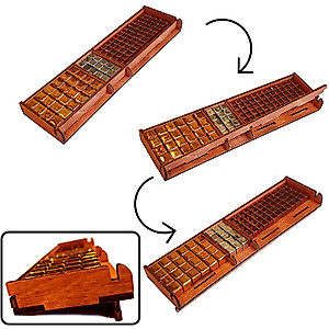 SMONEX Assembled Wooden Organizer Suitable for Board Game Terraforming Mars - Organizer with Player Boards for Storage Full Terraforming Mars Expansions